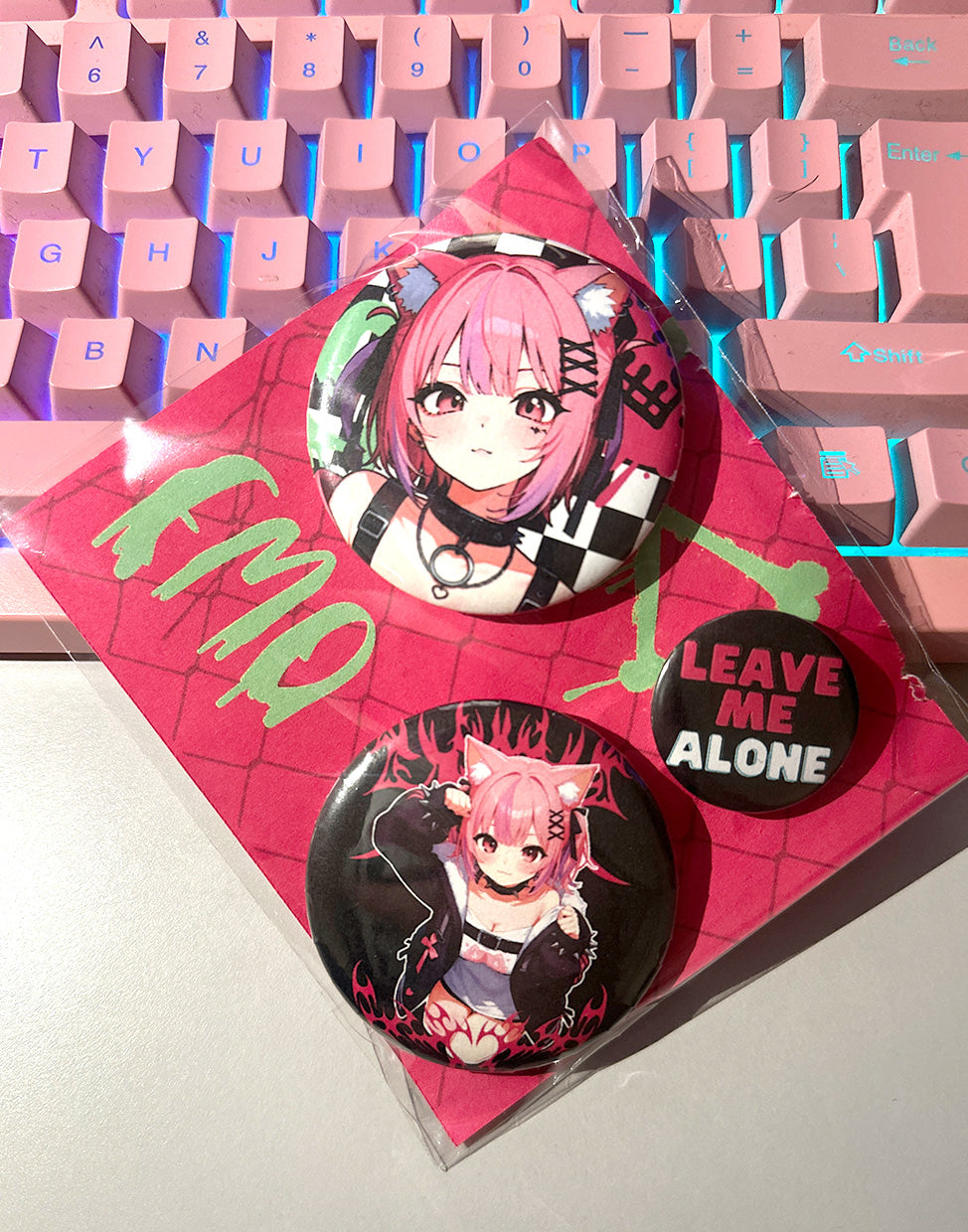 Button Pin - Sugar Emo ( 3-piece set ) – Sugarpop